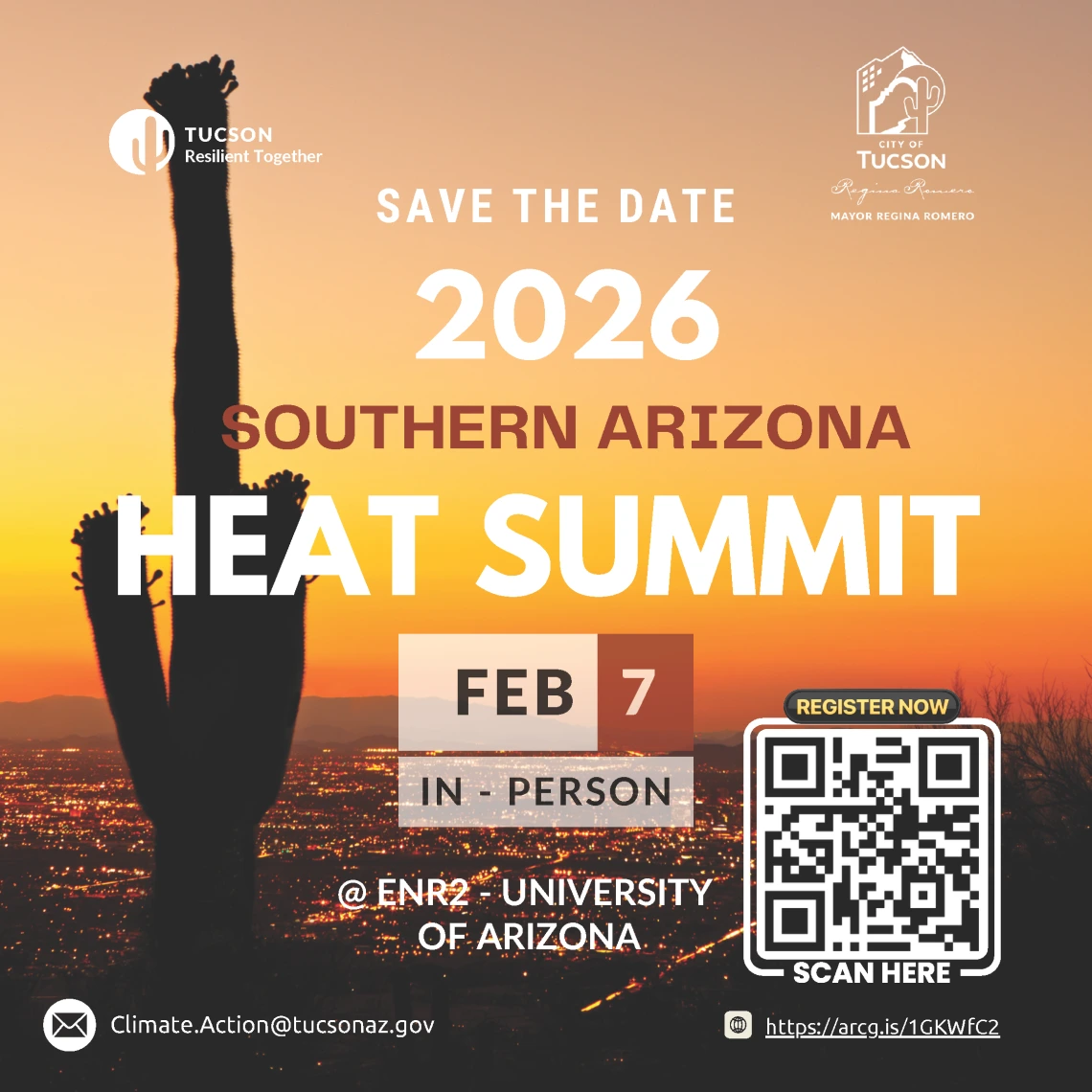 2026 Southern Arizona Heat Summit | Zuckerman College of Public Health